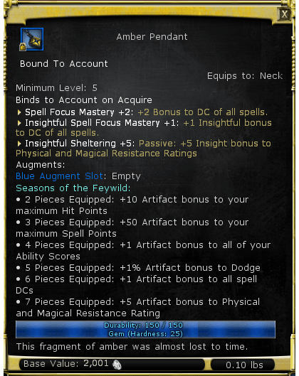 Category:Seasons of the Feywild set items - DDO wiki