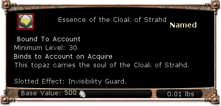 Item:Essence of the Cloak of Strahd - DDO wiki