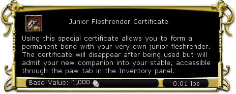 Junior Fleshrender - DDO wiki