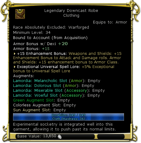 Update 75 named items - DDO wiki