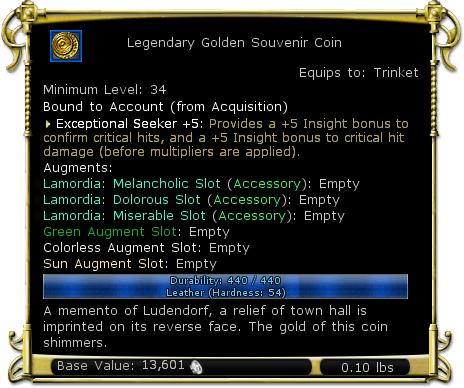 Update 75 named items - DDO wiki