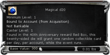 Item:Magical d20 - DDO wiki