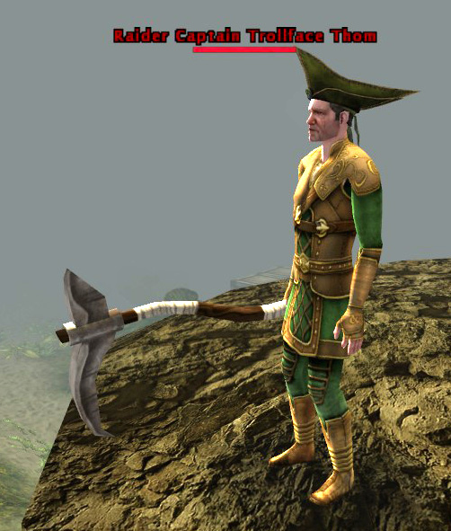 Raider Captain Trollface Thom - DDO wiki