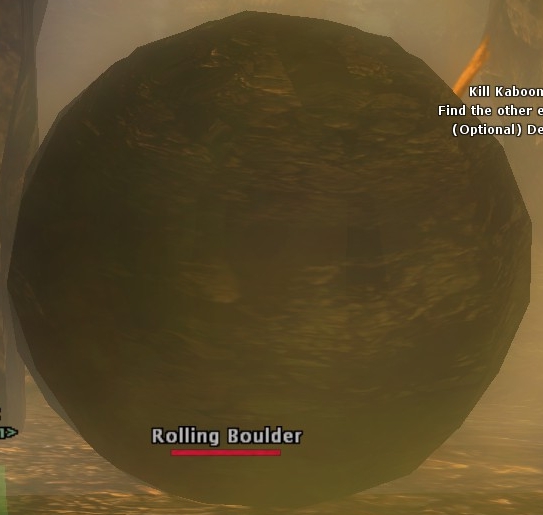 Rolling Boulder - DDO wiki