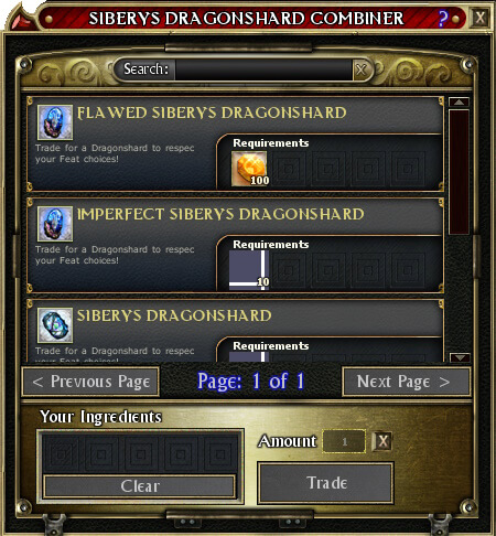 Siberys Dragonshard Combiner - DDO wiki