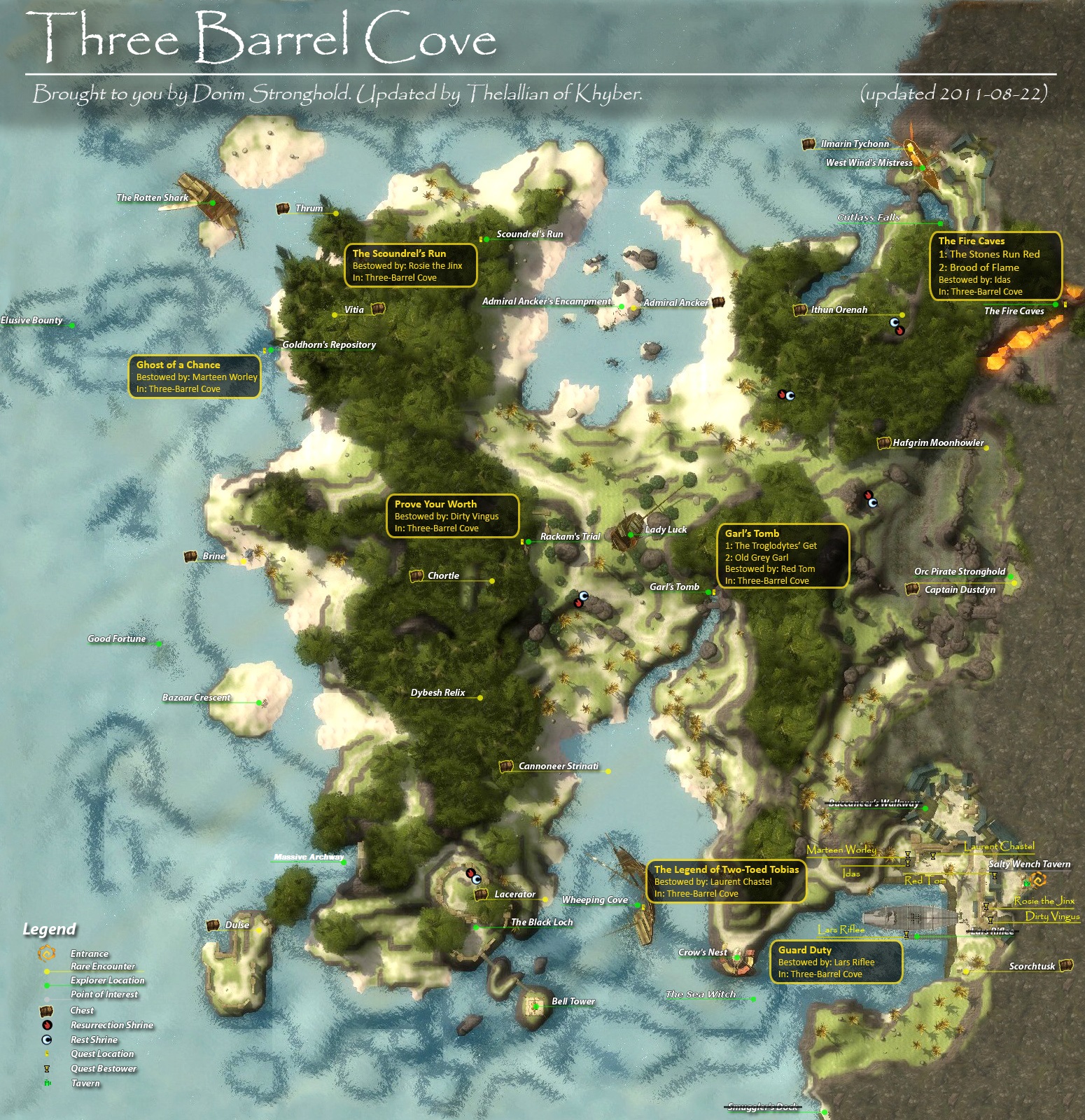 Three-Barrel Cove (heroic) - DDO wiki