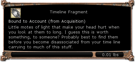 Item:Timeline Fragment - DDO wiki