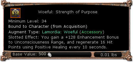 Item:Woeful: Strength of Purpose - DDO wiki