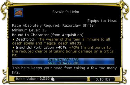 Item:Brawler's Helm - DDO wiki