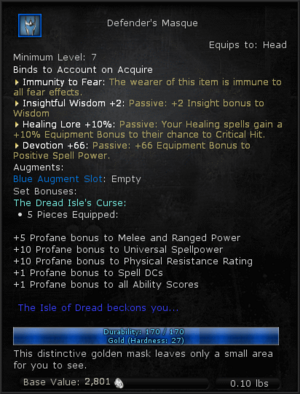 Update 55 named items - DDO wiki