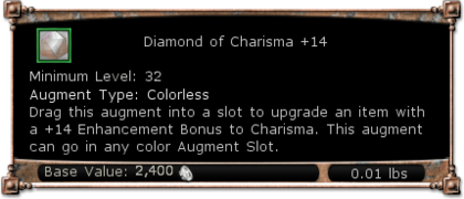 Item:Diamond of Charisma +14 - DDO wiki