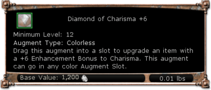 Item:Diamond of Charisma +6 - DDO wiki