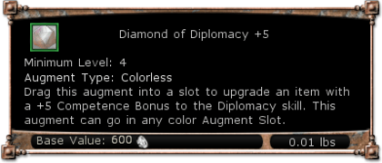 Item:Diamond of Diplomacy +5 - DDO wiki