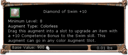 Item:Diamond of Swim +10 - DDO wiki