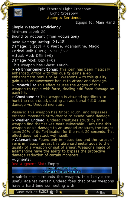 Item:Epic Ethereal Light Crossbow - DDO wiki