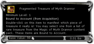 Item:Fragmented Treasure of Myth Drannor - DDO wiki
