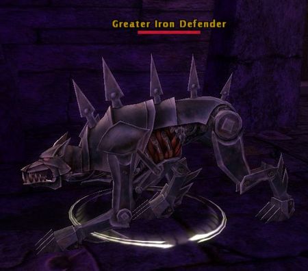Greater Iron Defender - DDO wiki
