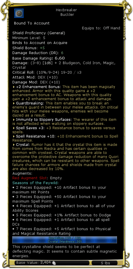 Category:Seasons of the Feywild set items - DDO wiki
