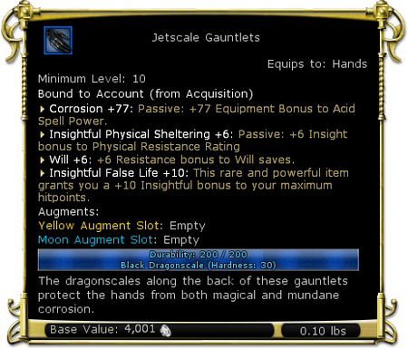 Update 79 named items - DDO wiki