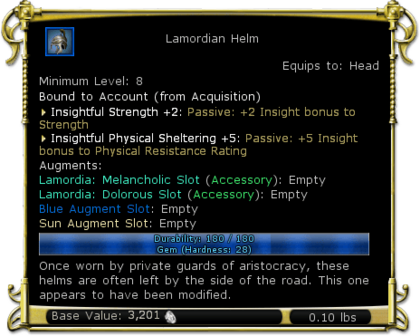 Item:Lamordian Helm - DDO wiki
