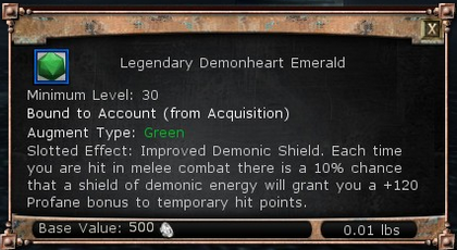 Item:Legendary Demonheart Emerald - DDO wiki