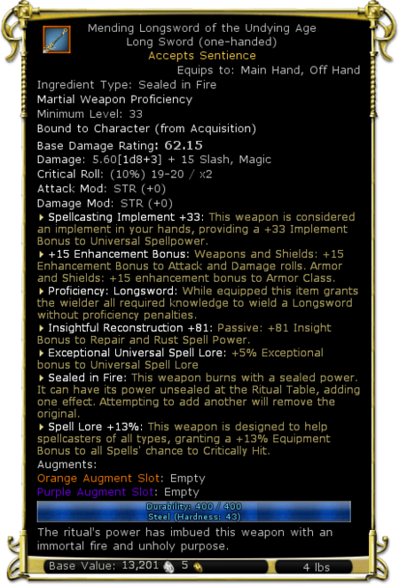 Category:Sealed in Fire items - DDO wiki