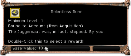 Item:Relentless Rune - DDO wiki