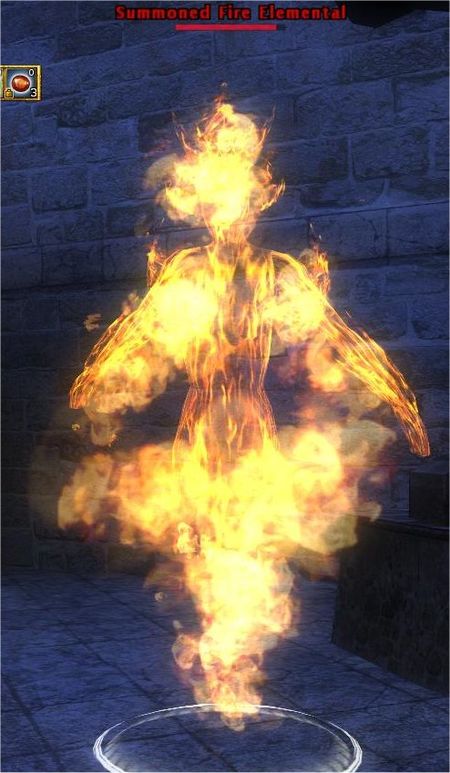Summoned Fire Elemental (red-named) - DDO wiki