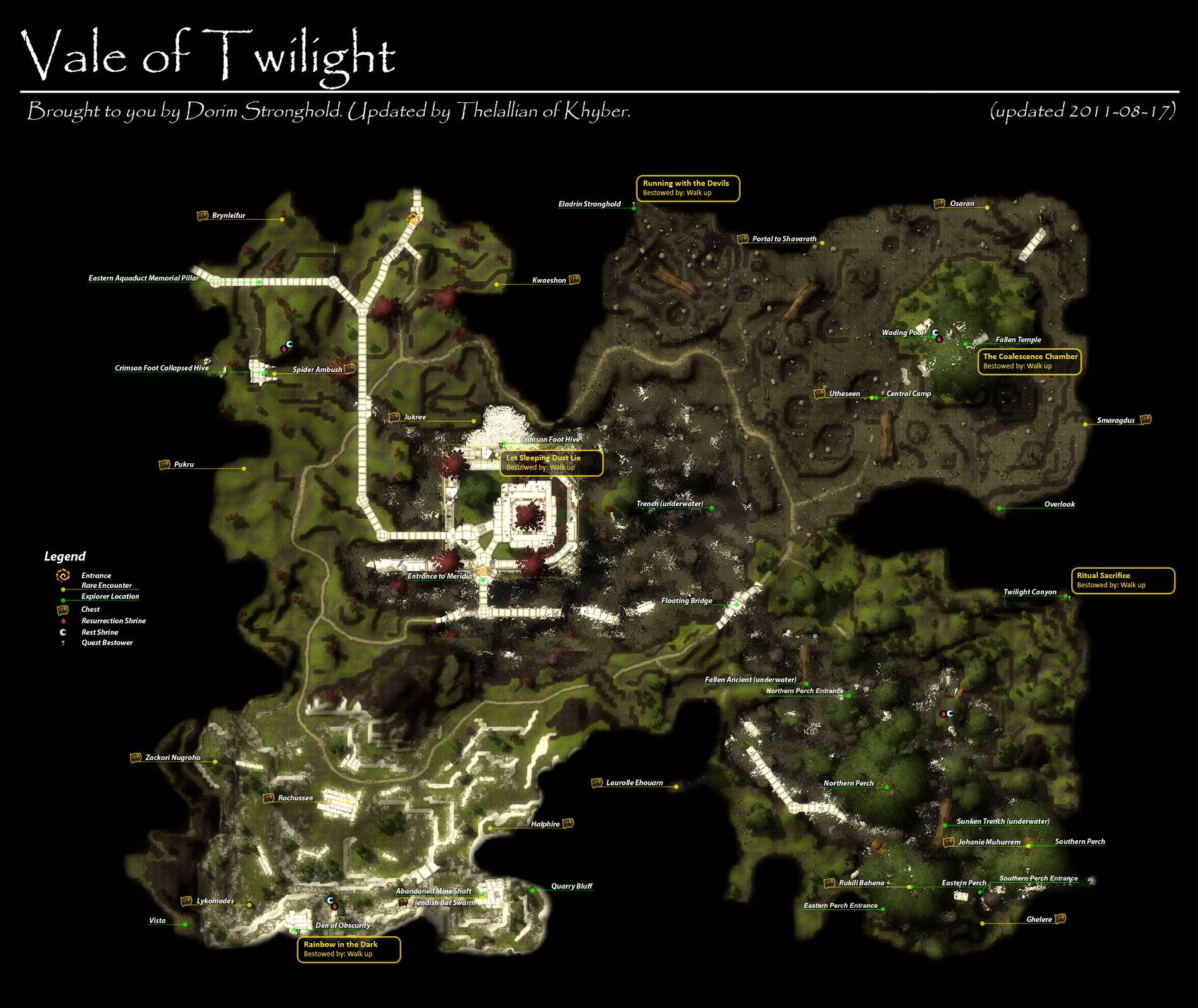 Map of Vale of Twilight - DDO wiki